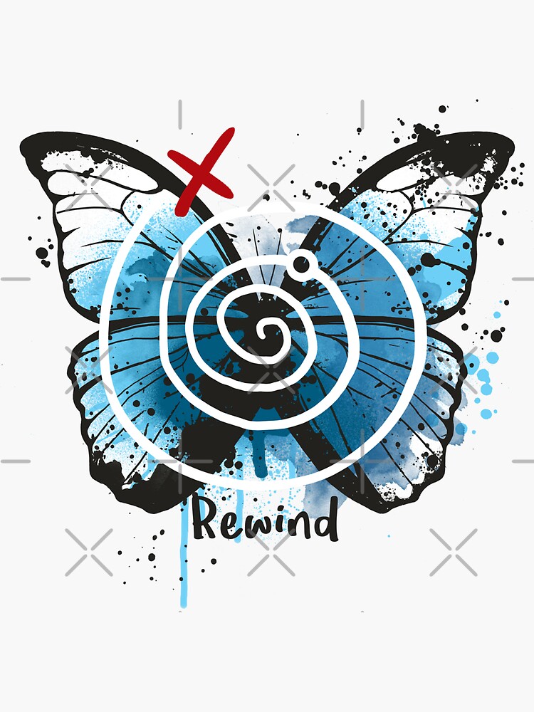 "rewind life is strange" Sticker for Sale by NemiMakeit | Redbubble