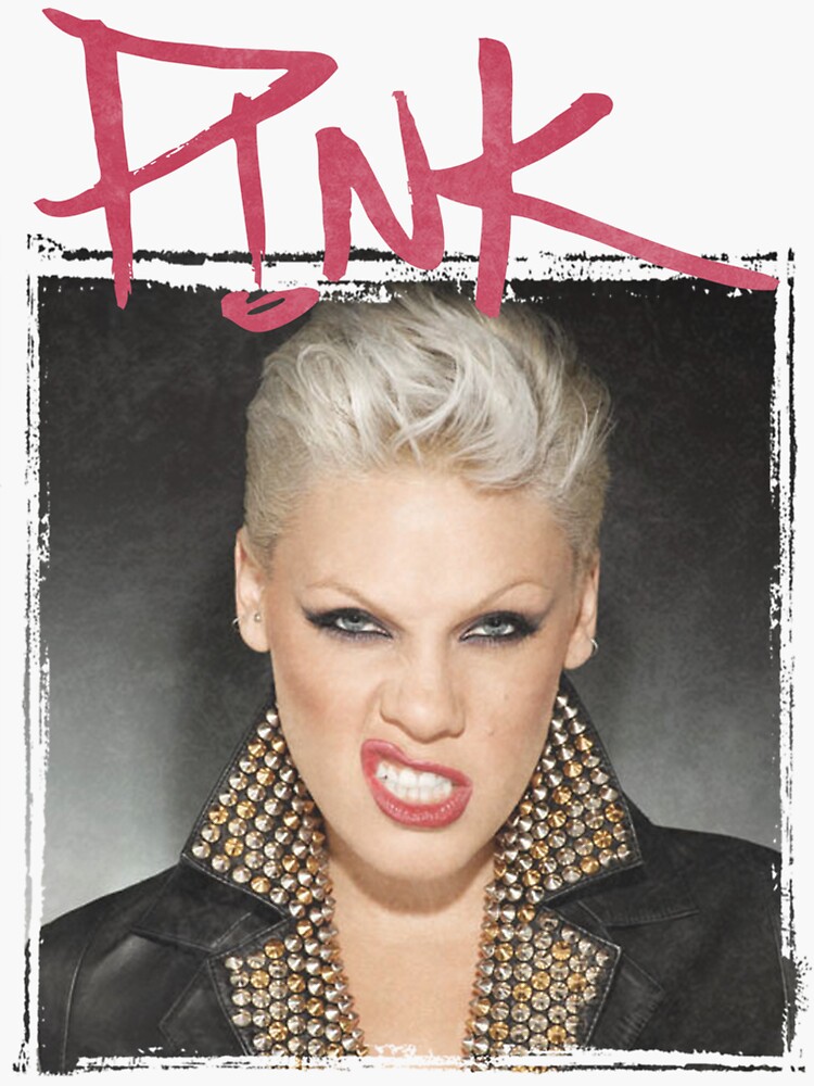 "pink beautiful trauma" Sticker for Sale by LeonBHudspeth | Redbubble