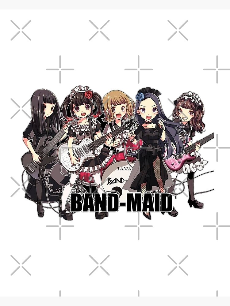 "chibi metal band" Poster for Sale by RosemaryGibbs | Redbubble