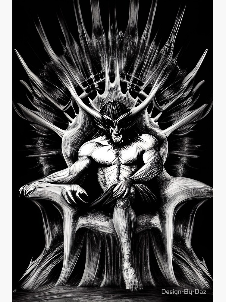 "Lord Evil" Poster for Sale by Design-By-Daz | Redbubble