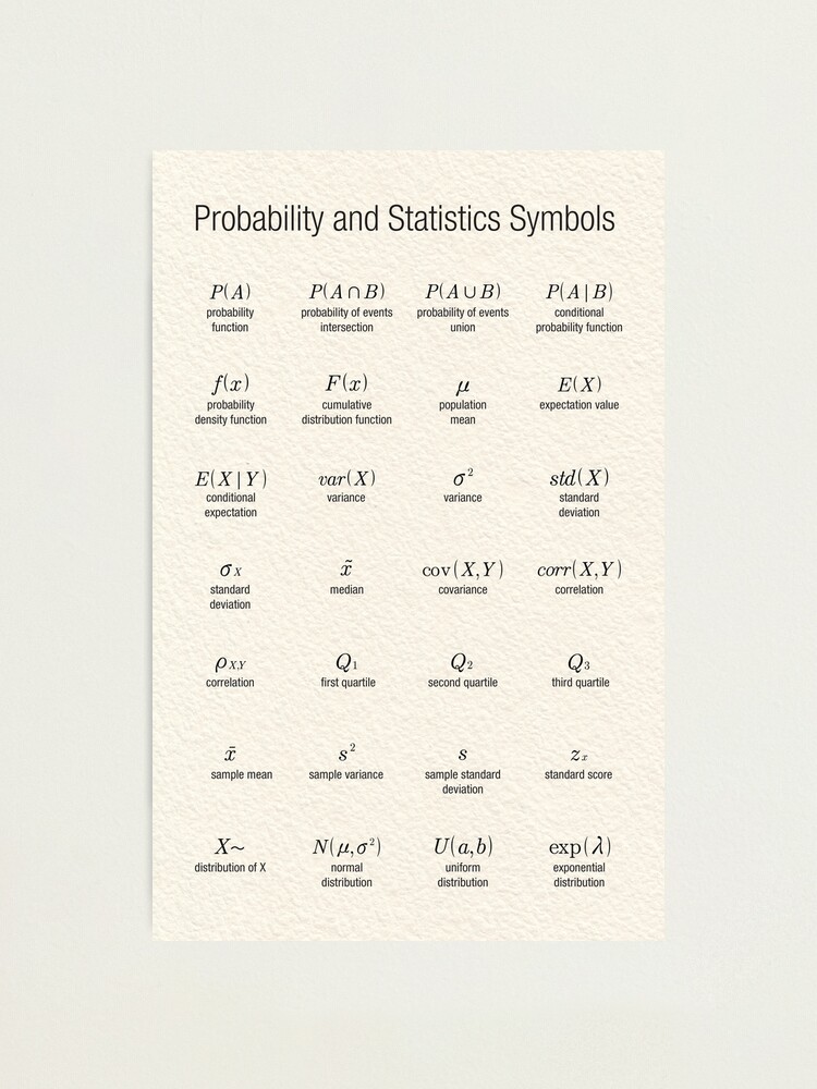 Detection Probability Symbols