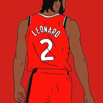 "Kawhi Leonard Back-To" Sticker for Sale by RatTrapTees | Redbubble