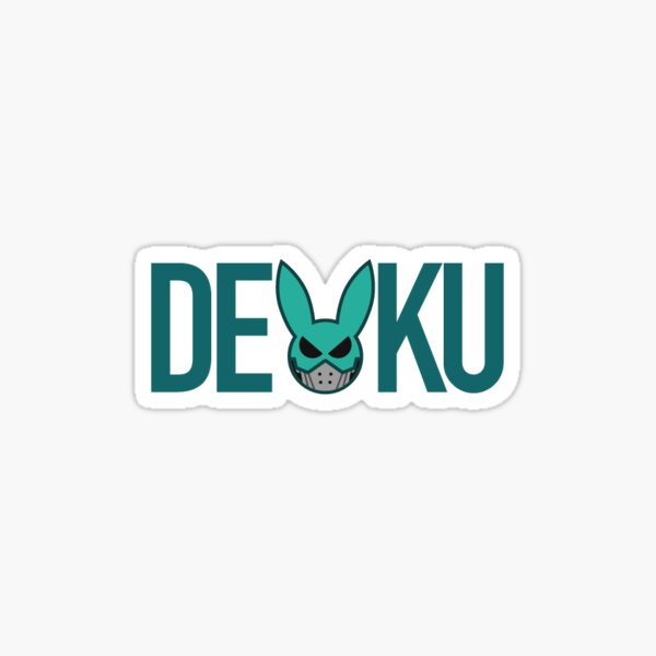 "My Hero Academia (Hero Names): Deku" Sticker for Sale by BarrazaDesign ...