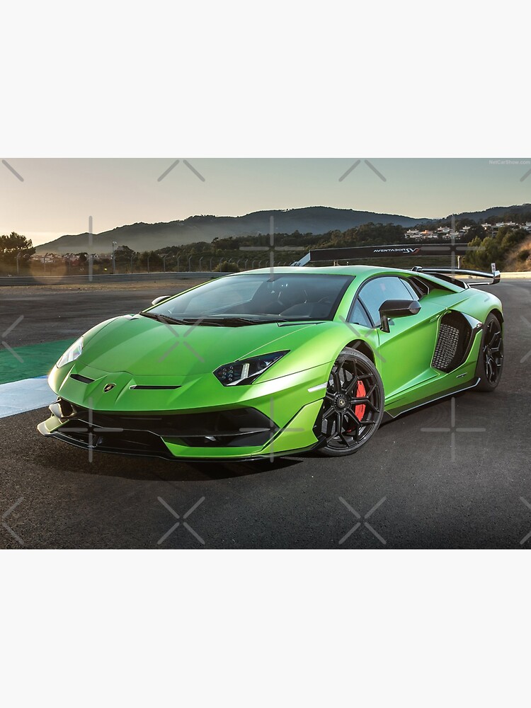 "the green lambo" Sticker for Sale by DominicNegri | Redbubble