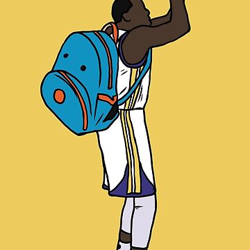"Draymond Green Backpack Jumpshot" Sticker for Sale by RatTrapTees ...