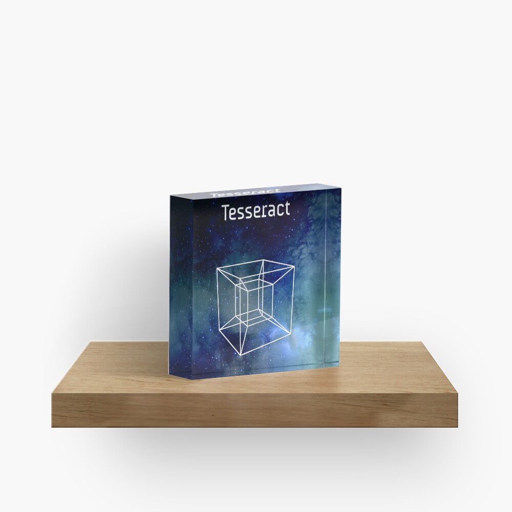"Tesseract" Poster for Sale by coolmathposters | Redbubble