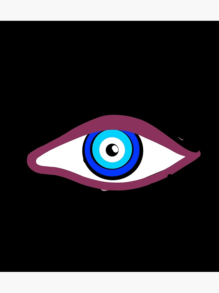 "The Evil Eye Curse Protection" Poster for Sale by mickeybrakoc | Redbubble