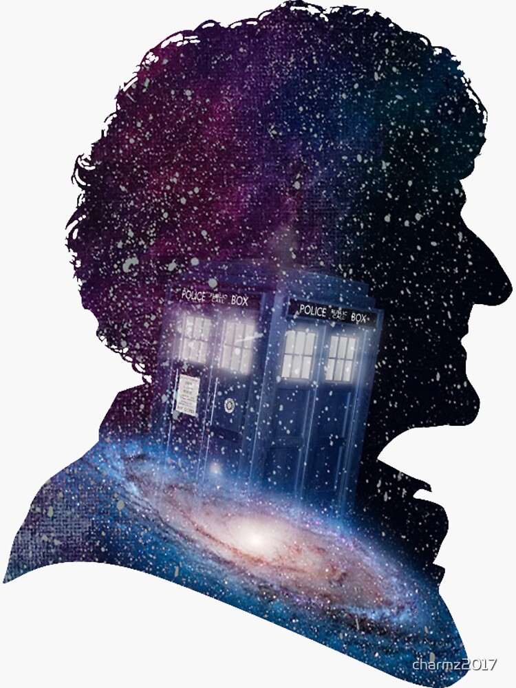 "Third Doctor" Sticker for Sale by charmz2017 | Redbubble