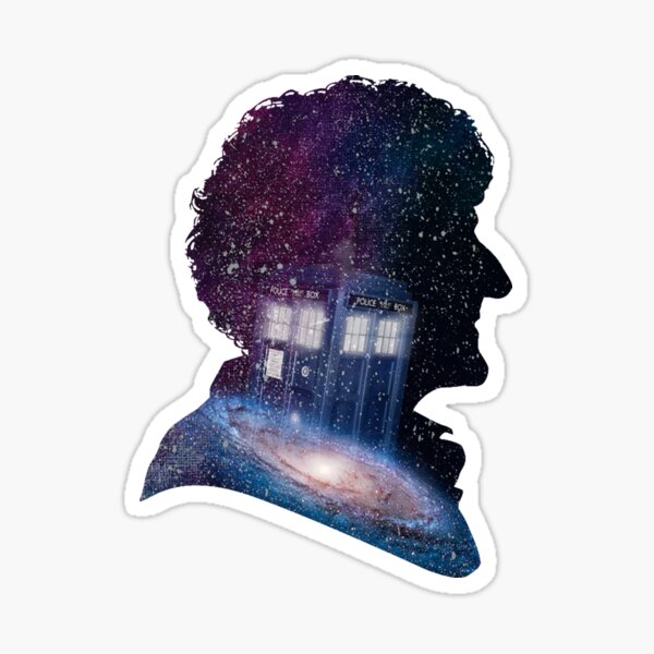 "Third Doctor" Sticker for Sale by charmz2017 | Redbubble