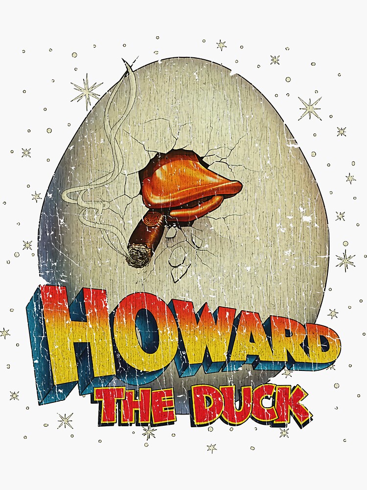 "80s Retro Howard 1986 " Sticker for Sale by RonHeller | Redbubble