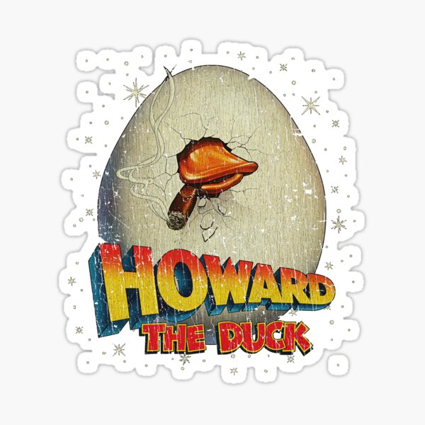 "80s Retro Howard 1986 " Sticker for Sale by RonHeller | Redbubble