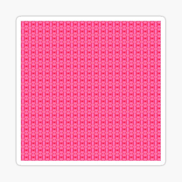 "Pink Guava-Sliced Lattice pattern" Sticker for Sale by sfpatterns ...