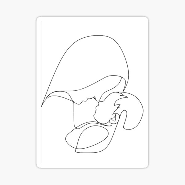 "baby mother" Sticker for Sale by ShortsandCap | Redbubble