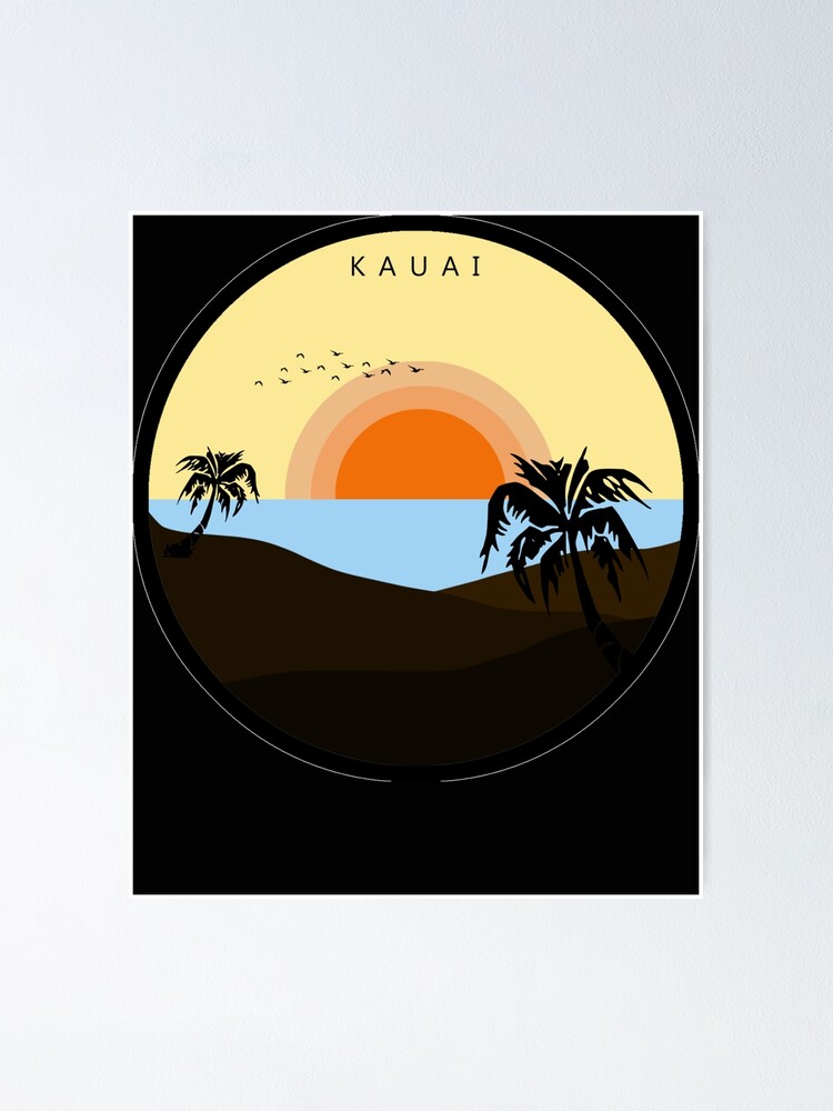 "Childish Gambino - Kauai - Sticker Sticker" Poster for Sale by ...