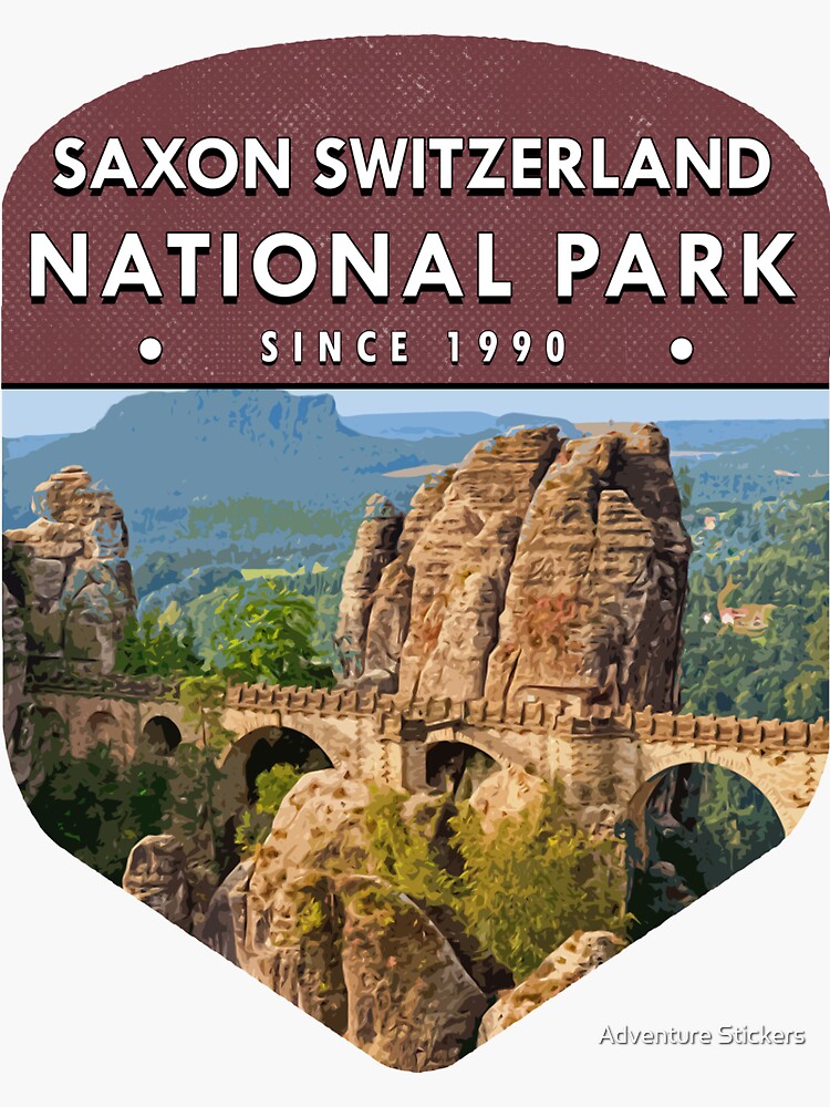 "Saxon Switzerland National Park" Sticker by tysonK | Redbubble