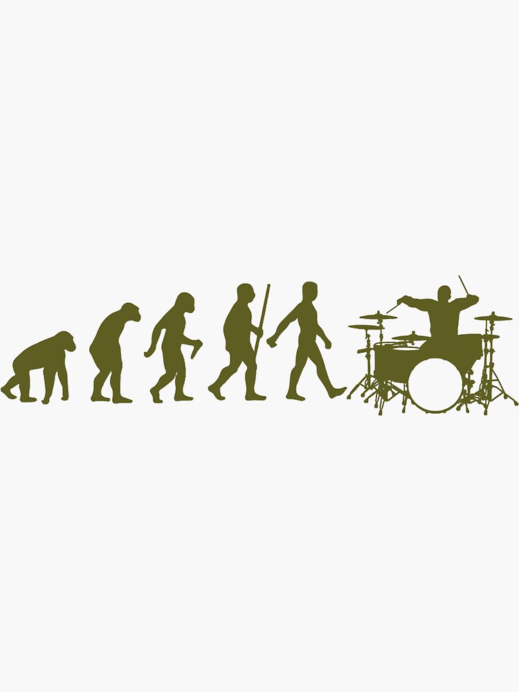 "Best Drummer Funny Drumming Evolution Drum Set Player Musician ...