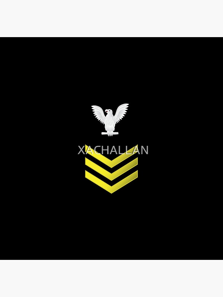 "Navy Petty Officer First Class, Gold Chevron" Poster for Sale by ...