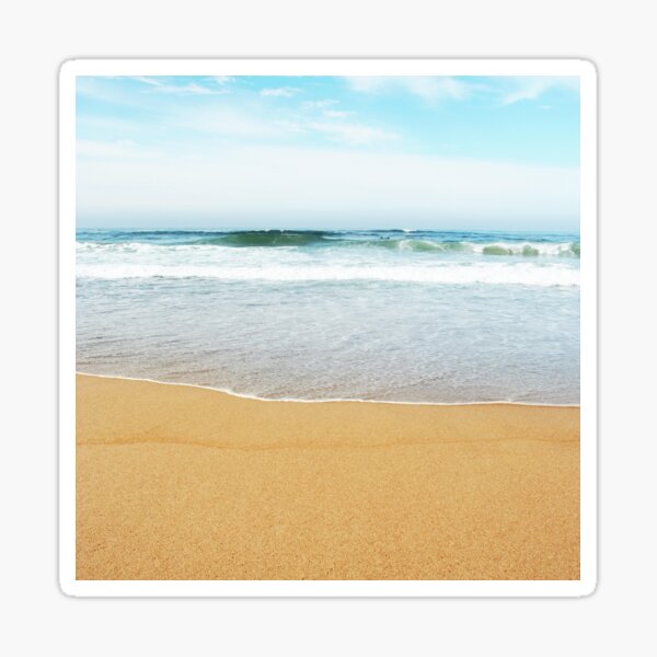 "sunny southern california beach" Sticker for Sale by GraphicSmartCo ...