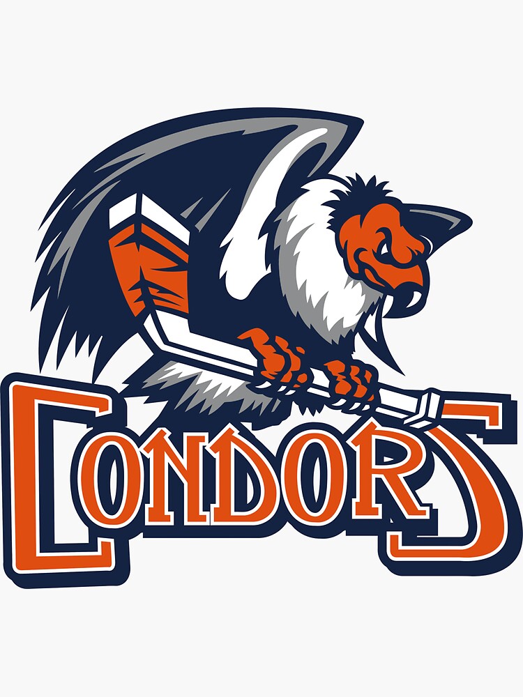 "The Bakersfield-Condors Hockey" Sticker for Sale by hynixlab | Redbubble