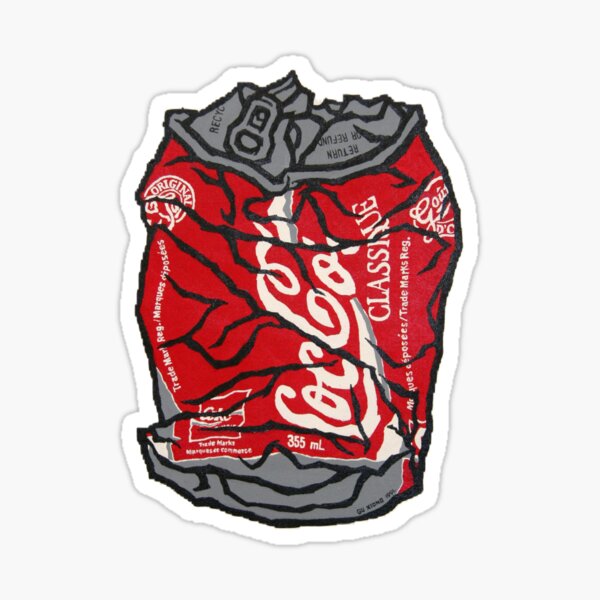 Cartoon Coca Cola Stickers | Redbubble