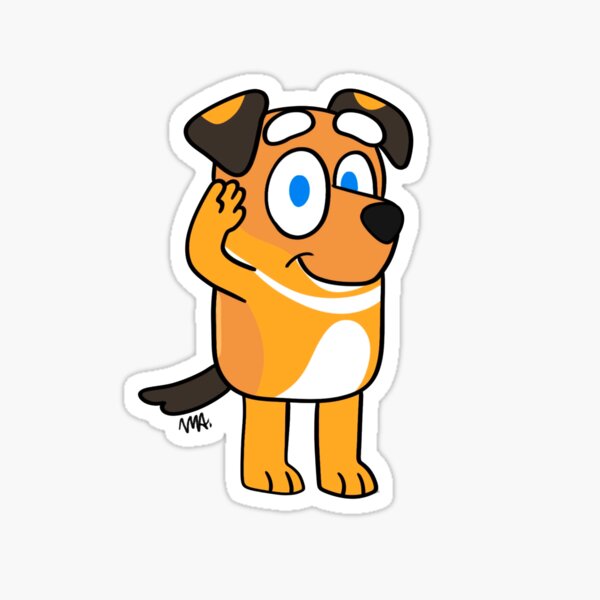 "bluey crow" Sticker for Sale by dappercadaver | Redbubble