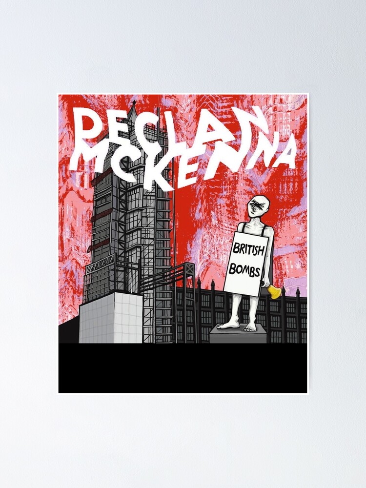 "Declan McKenna Great British Bombs Sticker" Poster for Sale by ...