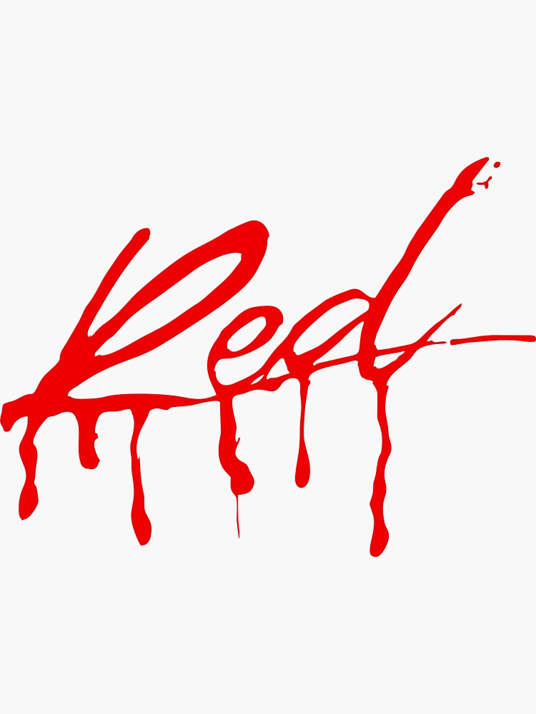 "Whole Lotta Red WLR" Sticker for Sale by EleazarKonopel | Redbubble
