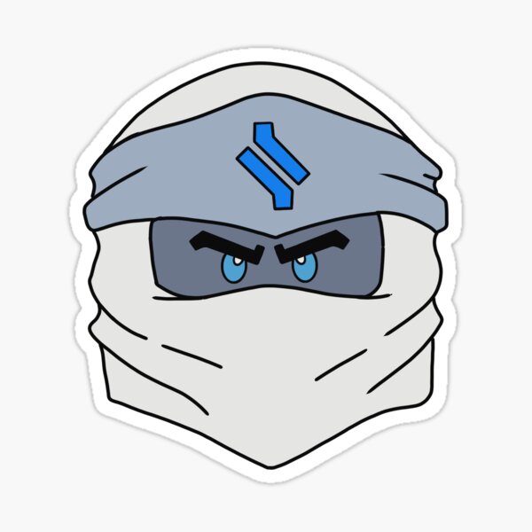 "Ice ninja" Sticker for Sale by GellaGrey | Redbubble