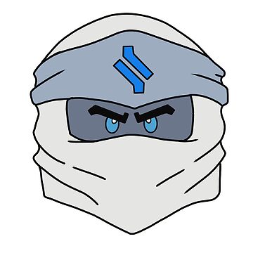 "Ice ninja" Sticker for Sale by GellaGrey | Redbubble