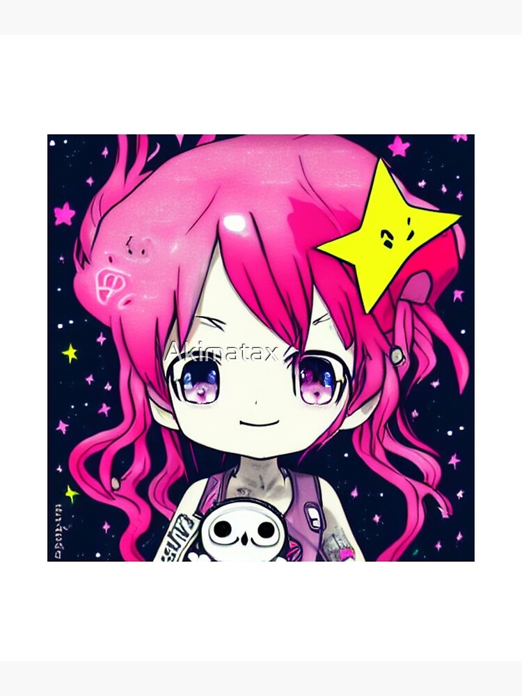 Women Kawaii Cyberpunk Fashion Chibi Cute Anime Girls Poster For Sale By Akimatax Redbubble