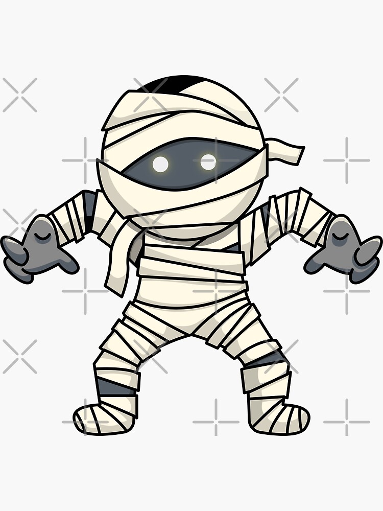 "egyptian mummy design" Sticker for Sale by shijujames | Redbubble