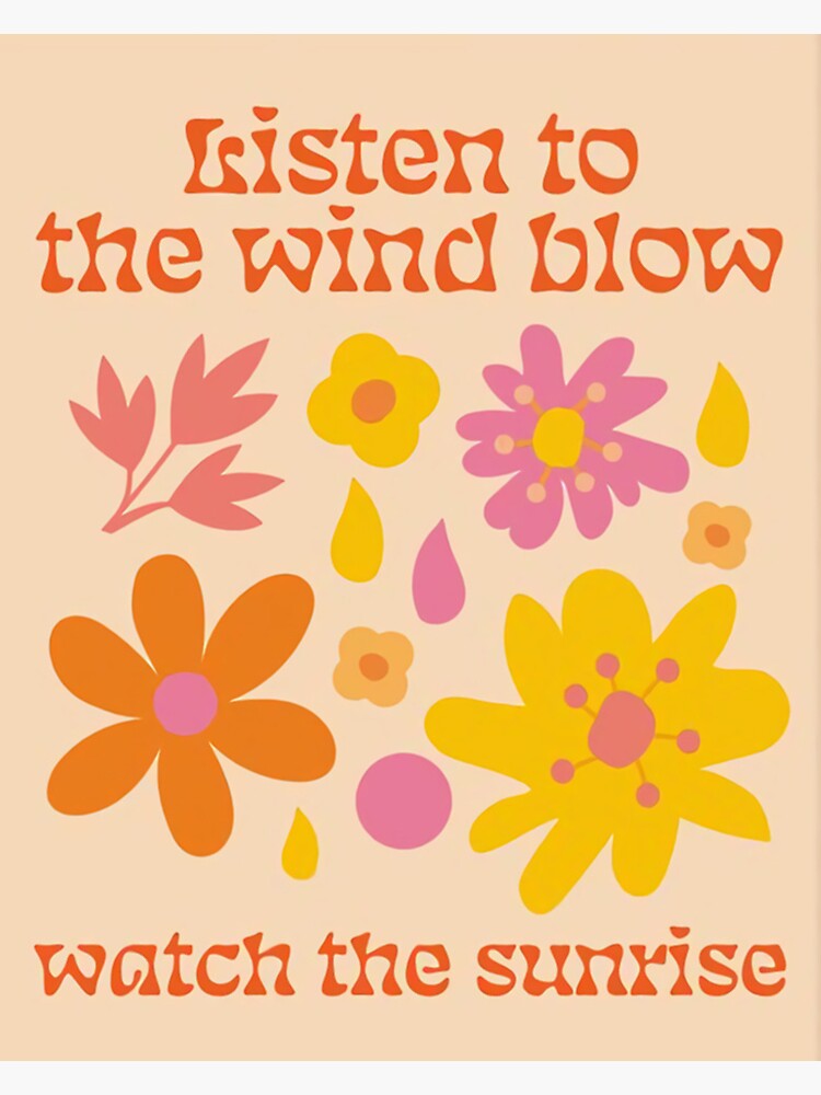 "Fleetwood Mac Listen To The Wind Blow Sticker" Sticker for Sale by ...