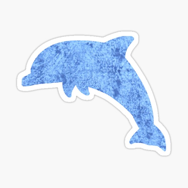 "Light Blue Dolphin Design" Sticker for Sale by Claireandrewss | Redbubble