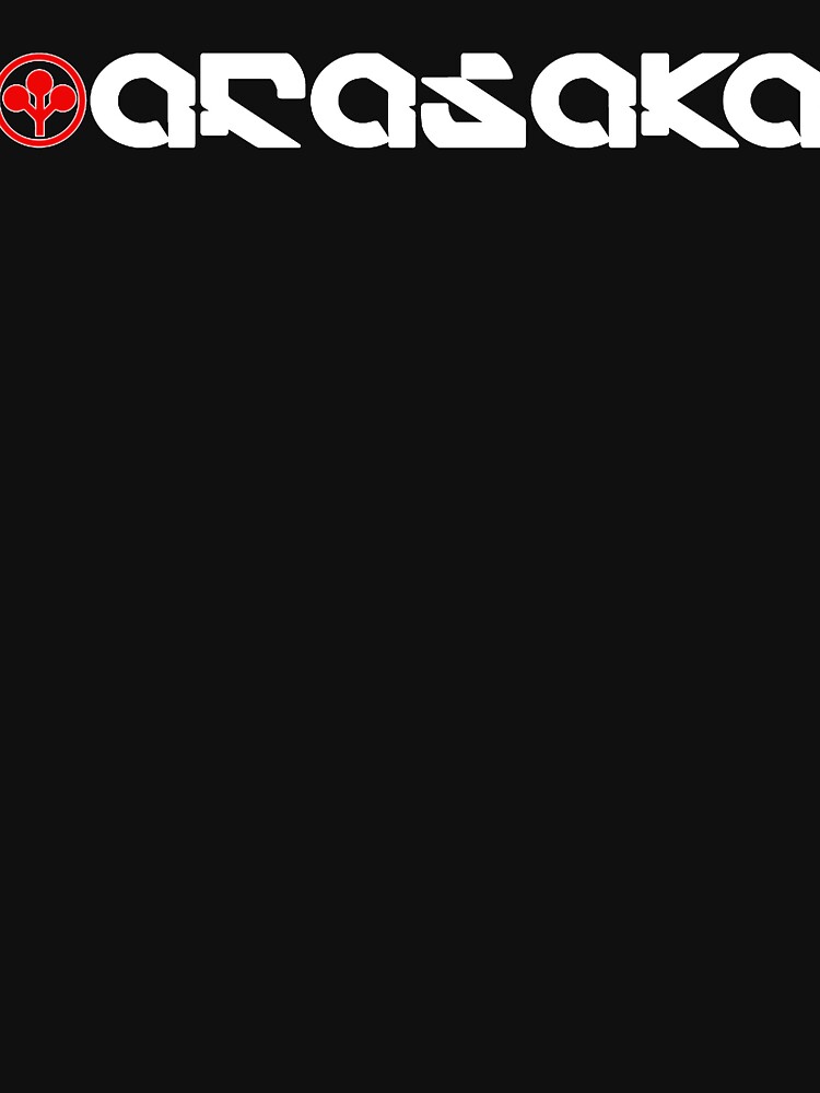 "Arasaka Logo With Text, Arasaka Corporation Logo, Cyberpunk " T-shirt ...