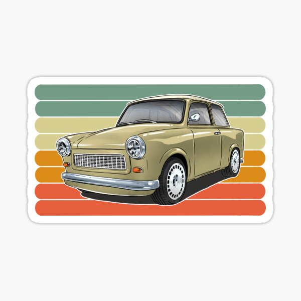 "Trabant 601" Sticker by Stoffgiraffe | Redbubble