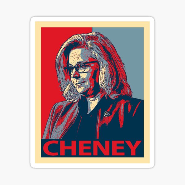"liz cheney for president 2024 " Sticker for Sale by GideonsYoung ...