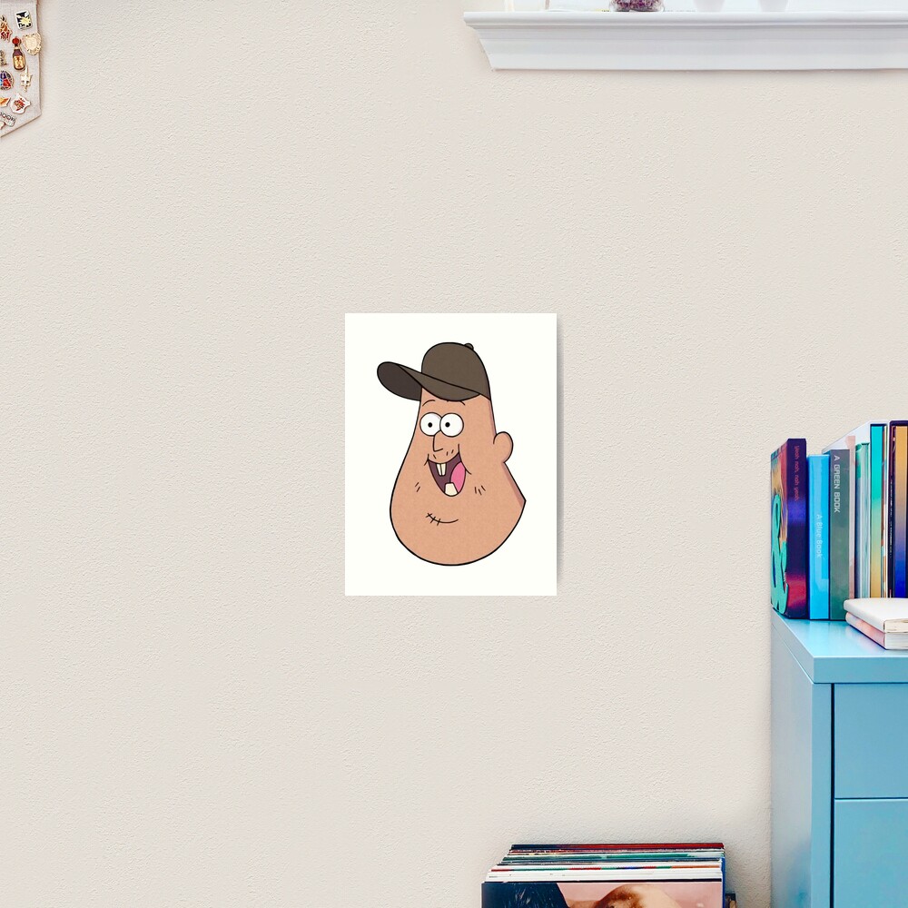 "Soos Paper Face Mask" Art Print by The-Sqoou | Redbubble