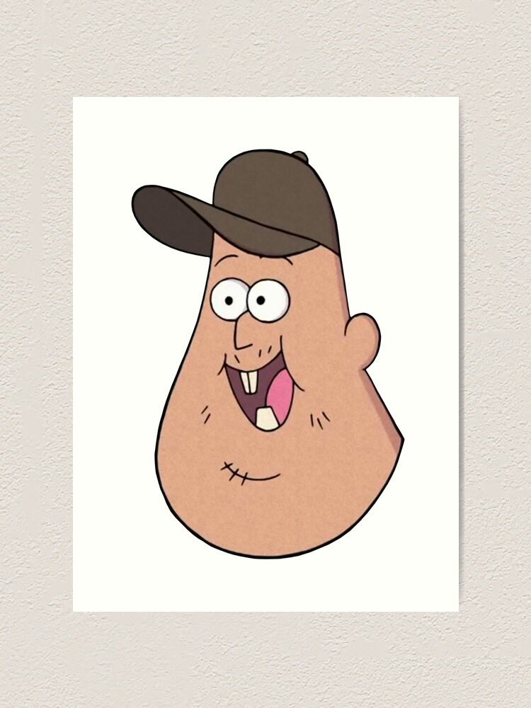 "Soos Paper Face Mask" Art Print by The-Sqoou | Redbubble