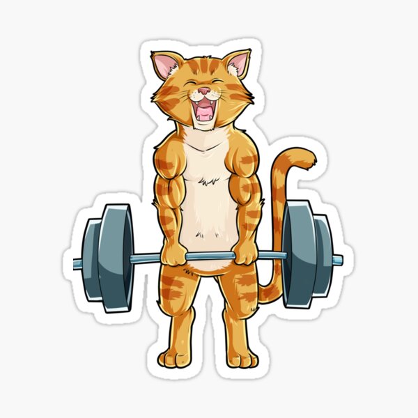 "Cat-Deadlift-Powerlifting-T-Shirt-Fitness-Gym-Lifting-Weights-Tee ...