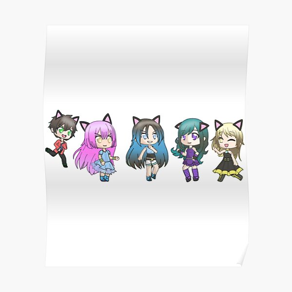 "Itsfunneh And The Krew Gacha " Poster for Sale by KanesRamirez | Redbubble