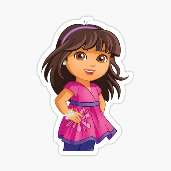 "Cute Dora " Sticker for Sale by HeinoStadler | Redbubble