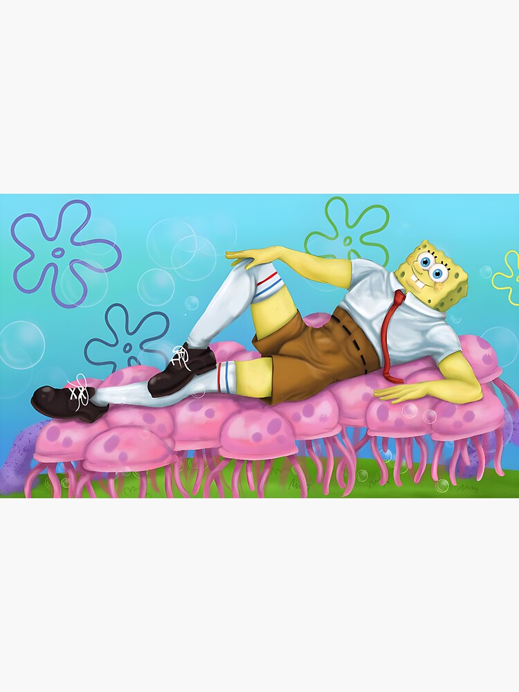 "Sexy SpongeBob" Sticker for Sale by DieterRiedel | Redbubble