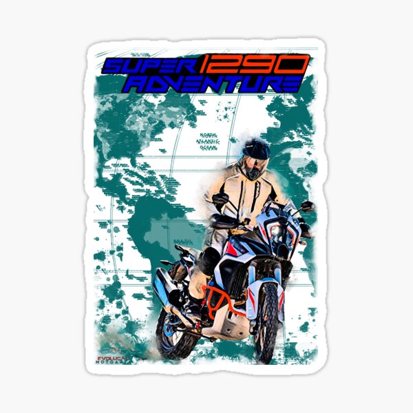 "KTM Big Trail 1290 SAT Super Adventure R" Sticker for Sale by ...