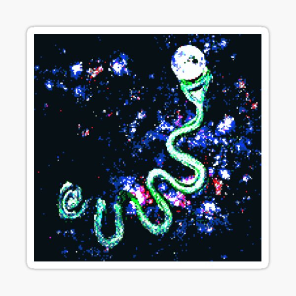 "Serpent Mound" Sticker for Sale by Demonaru | Redbubble