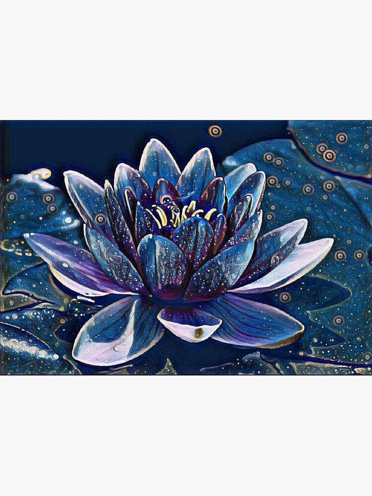 "LOTUS FLOWERS" Sticker for Sale by KatisDesign | Redbubble