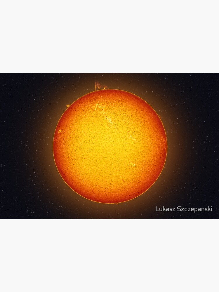 "The Sun in hydrogen line" Sticker for Sale by LukeSzczepanski | Redbubble