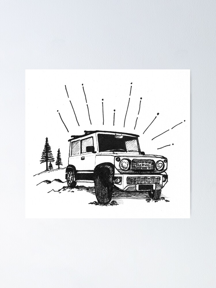 "Jimny" Poster for Sale by joybutler | Redbubble