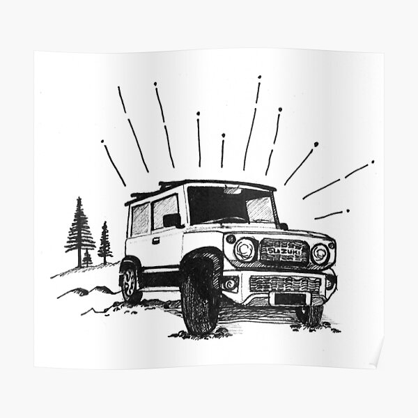 "Jimny" Poster for Sale by joybutler | Redbubble