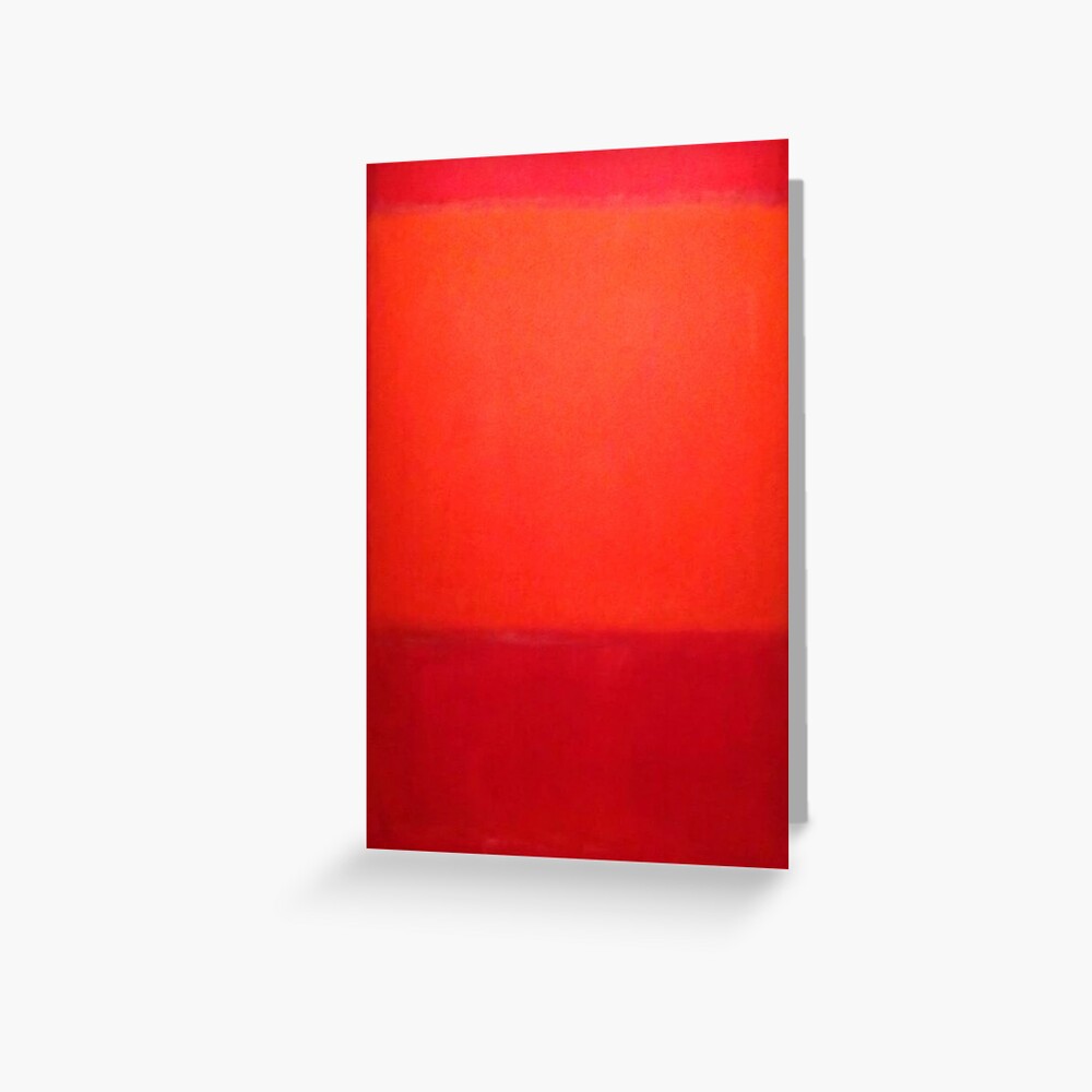 "Mark Rothko - red, mark rothko painting , artwork by mark rothko ...