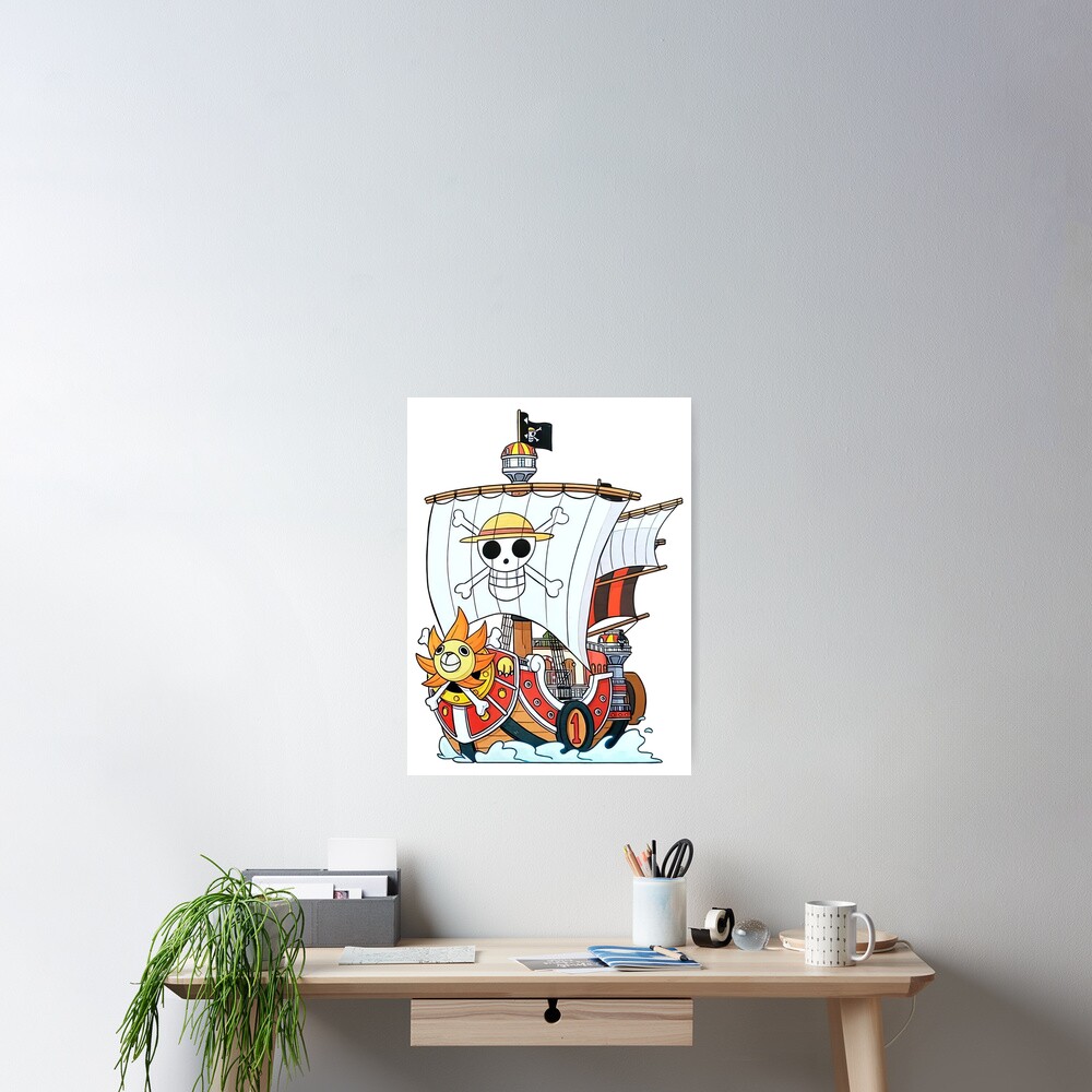 "Going Merry and Thousand Sunny " Poster for Sale by Bergmeyer99 ...